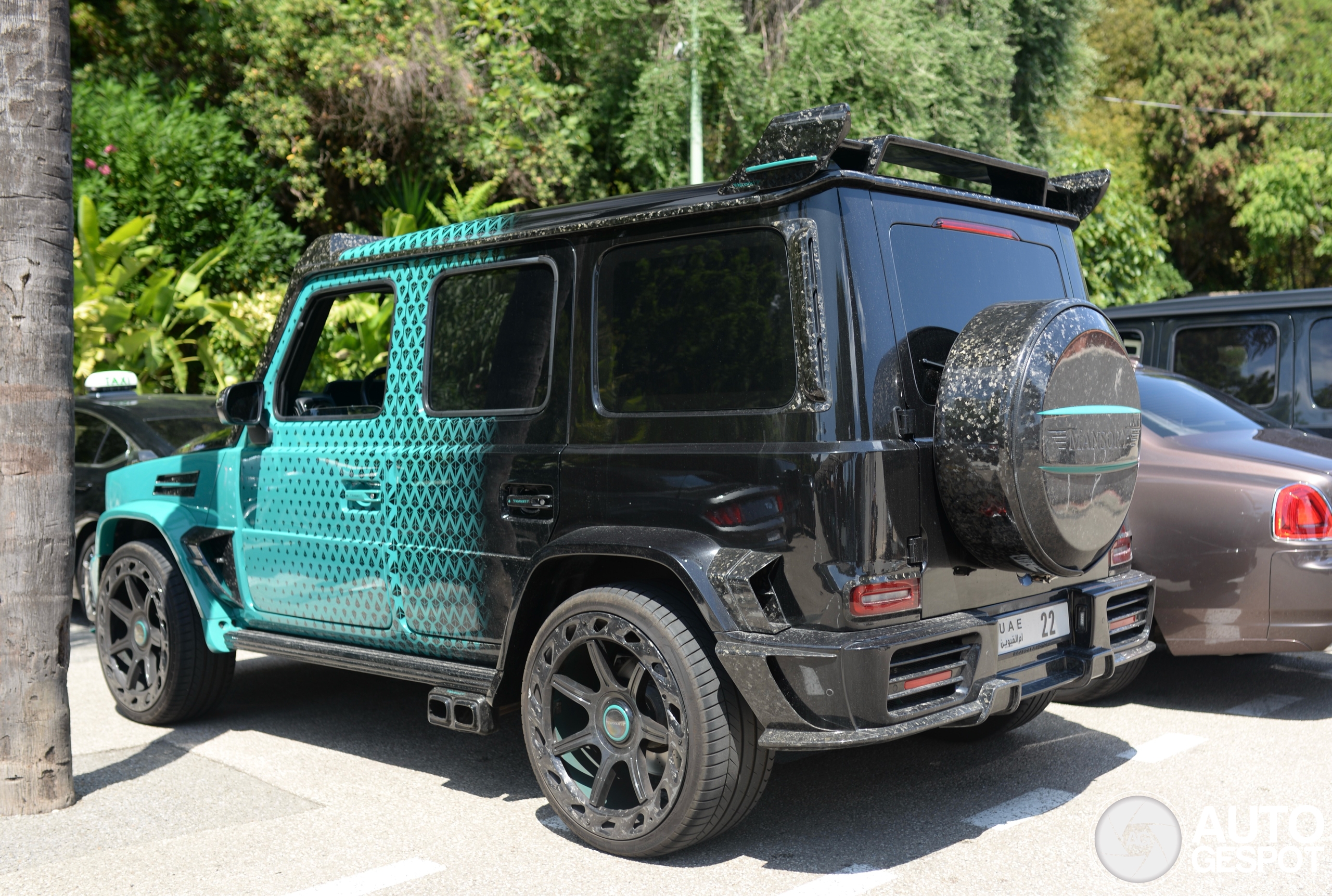 Mercedes-AMG G 63 W463 2018 Mansory P850 Algorithmic Fade - 28 July ...