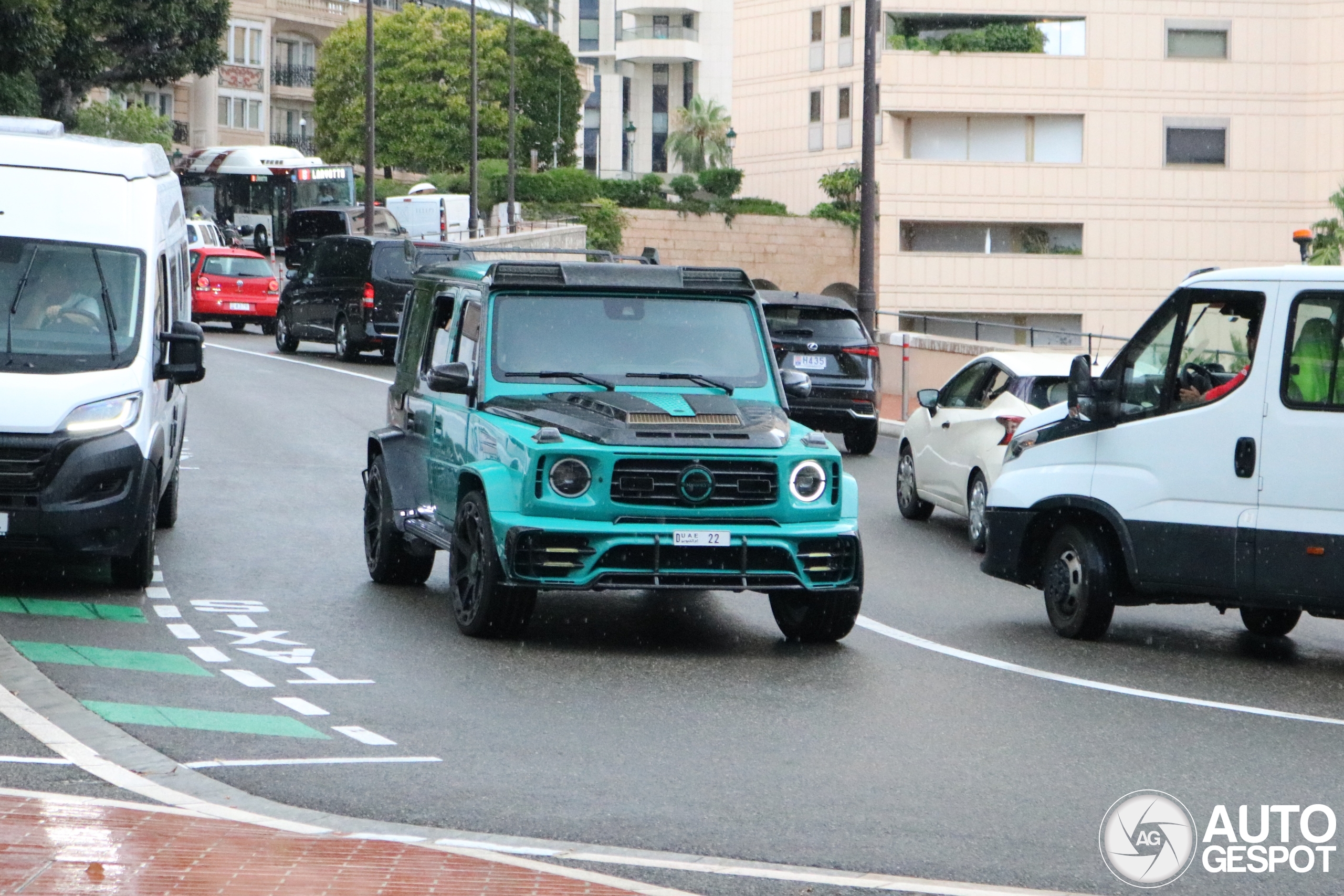 Mercedes-AMG G 63 W463 2018 Mansory P850 Algorithmic Fade - 29 July ...