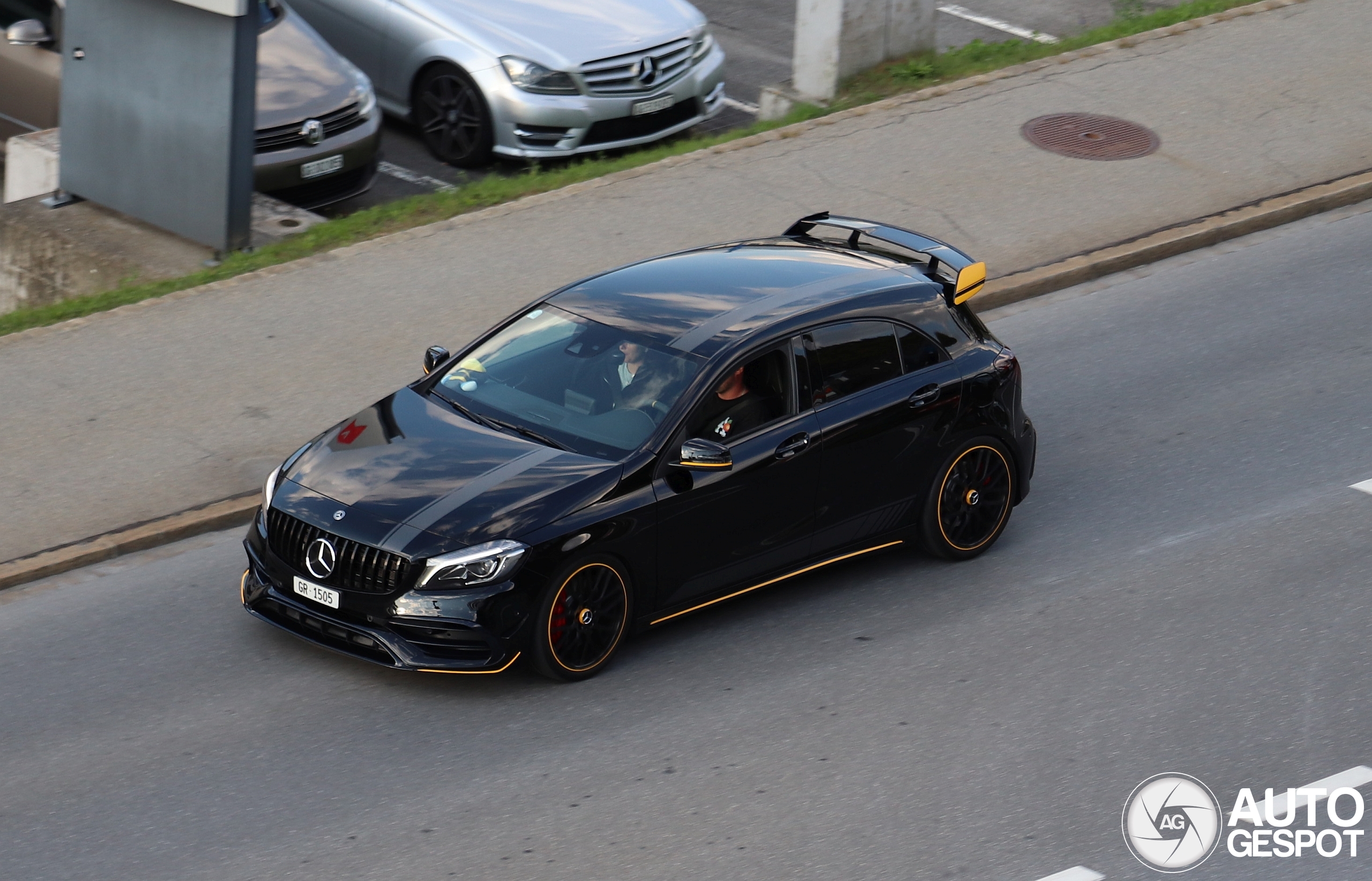 Mercedes-AMG A 45 W176 Yellow Night Edition - 24 August 2025 - Autogespot