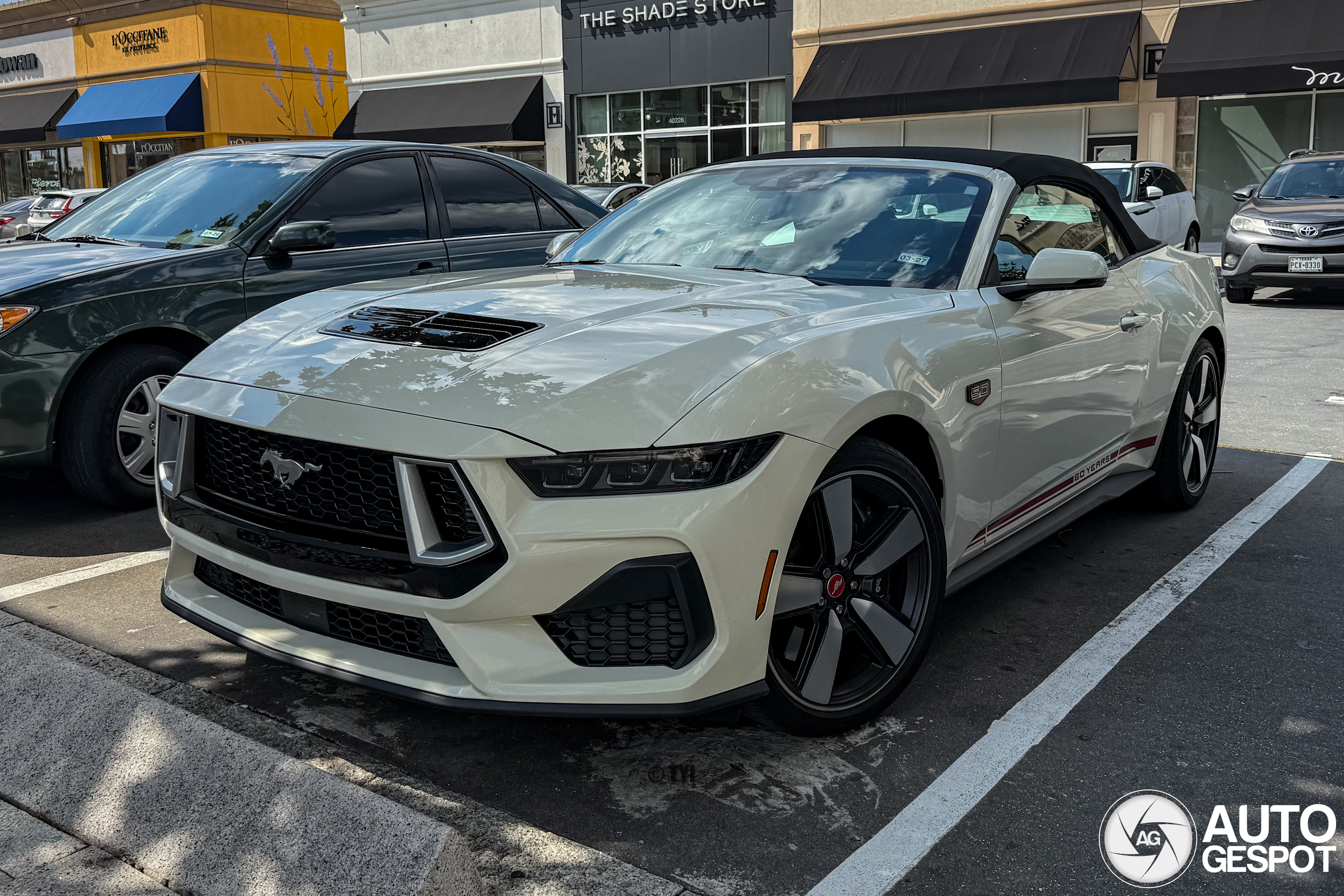 Ford Mustang GT Convertible 2025 60th Anniversary - 05 September 2025 ...