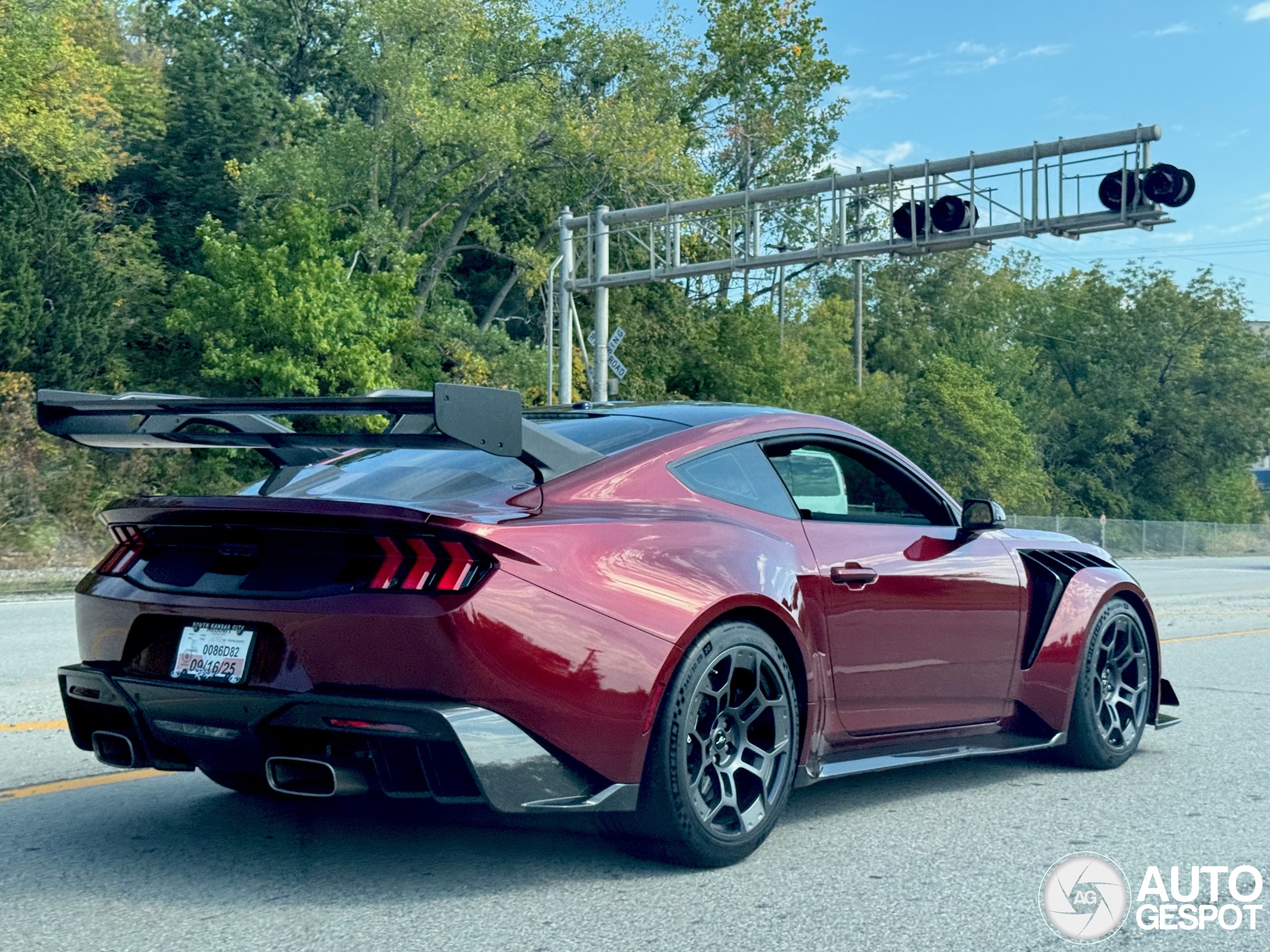 Eerste productiemodel Ford Mustang GTD gespot in Kansas City