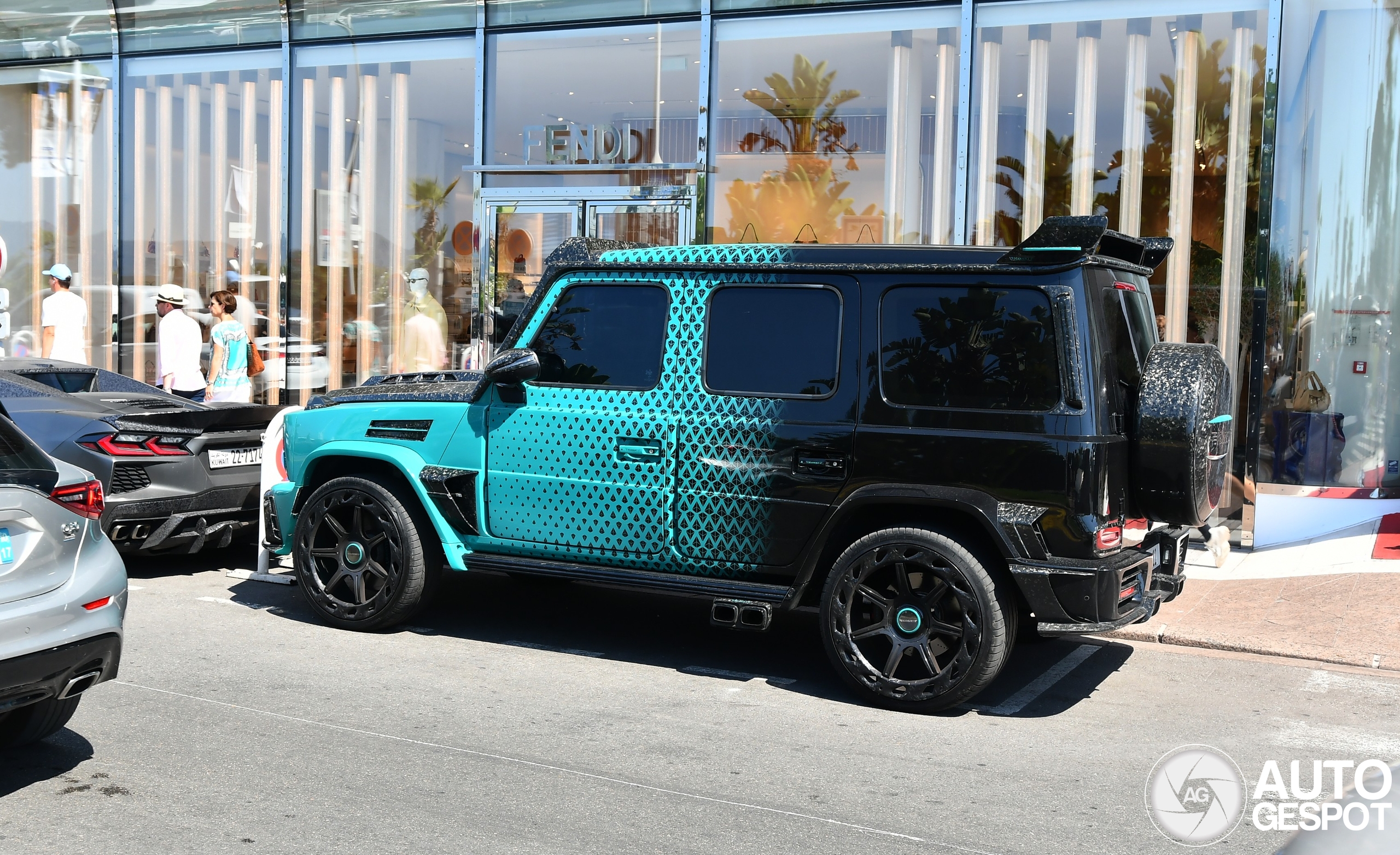 Mercedes-AMG G 63 W463 2018 Mansory P850 Algorithmic Fade - 24 September 2025 - Autogespot