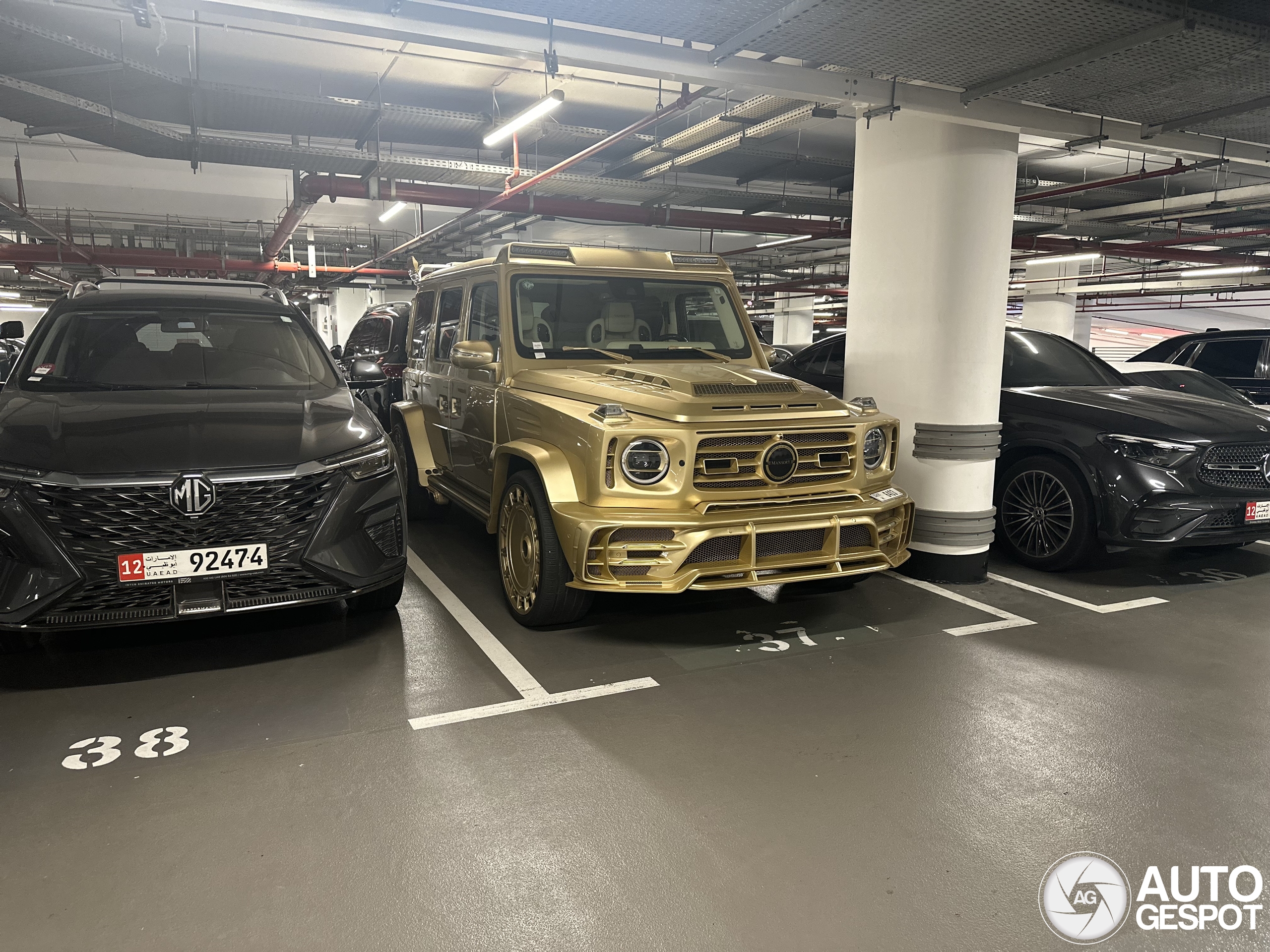 Mercedes-AMG Mansory G 63 W463 2018 P820 EWB Gold Edition - 02 November ...