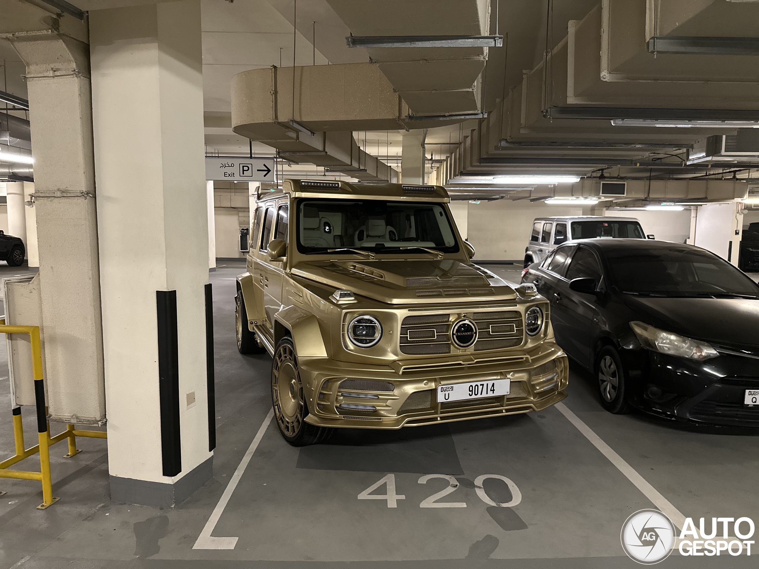 Mercedes-AMG Mansory G 63 W463 2018 P820 EWB Gold Edition - 13 December ...