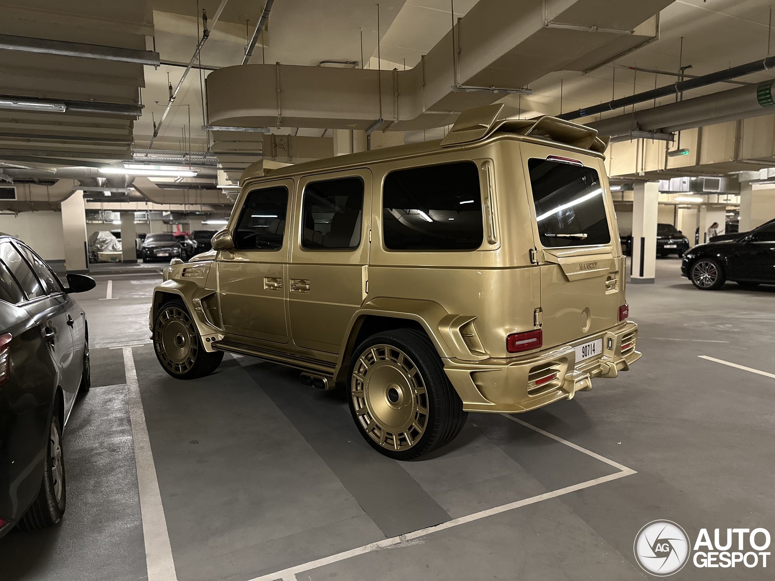 Mercedes-AMG Mansory G 63 W463 2018 P820 EWB Gold Edition - 13 December ...