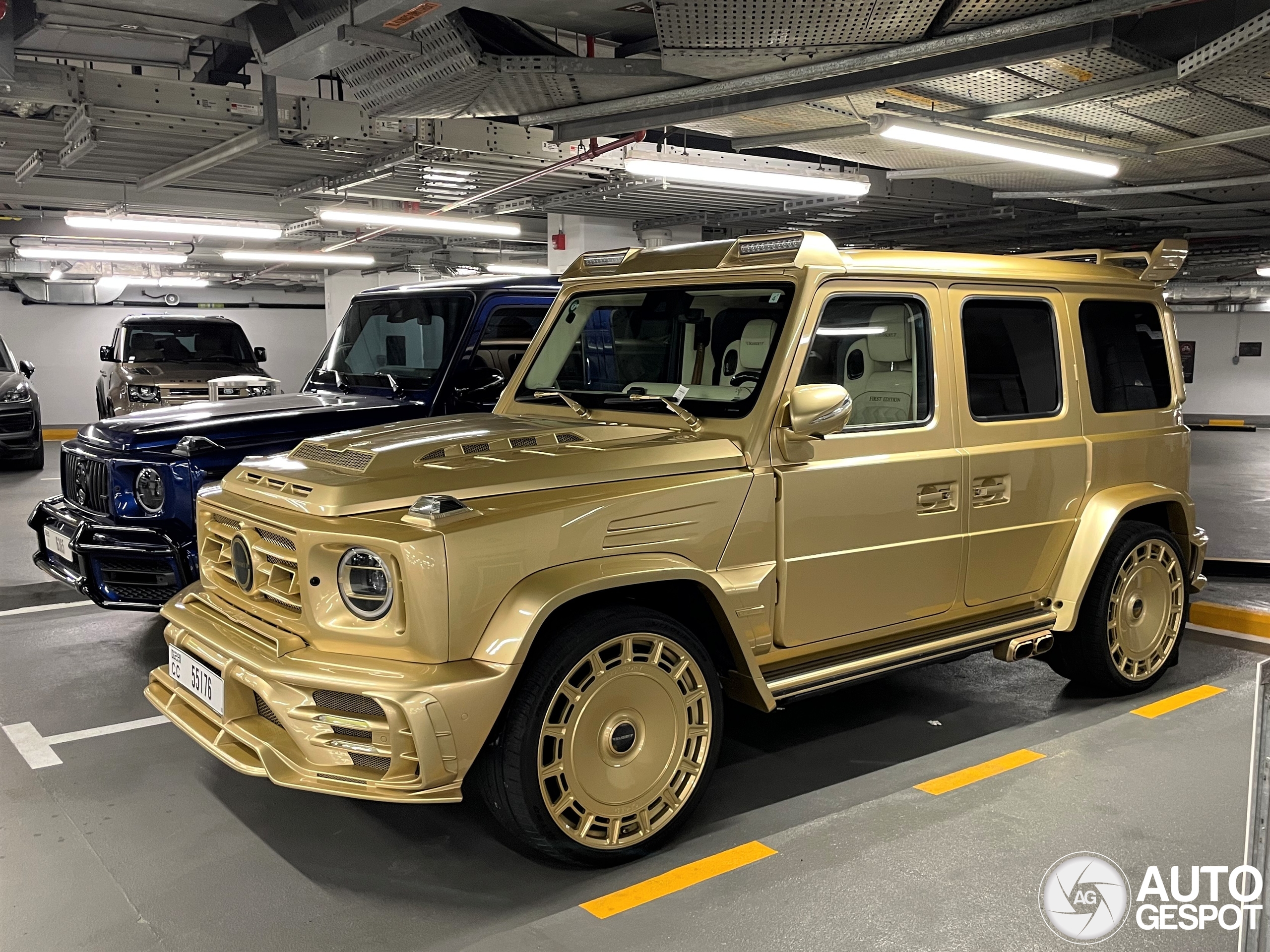 Mercedes-AMG Mansory G 63 W463 2018 P820 EWB Gold Edition - 04 January ...