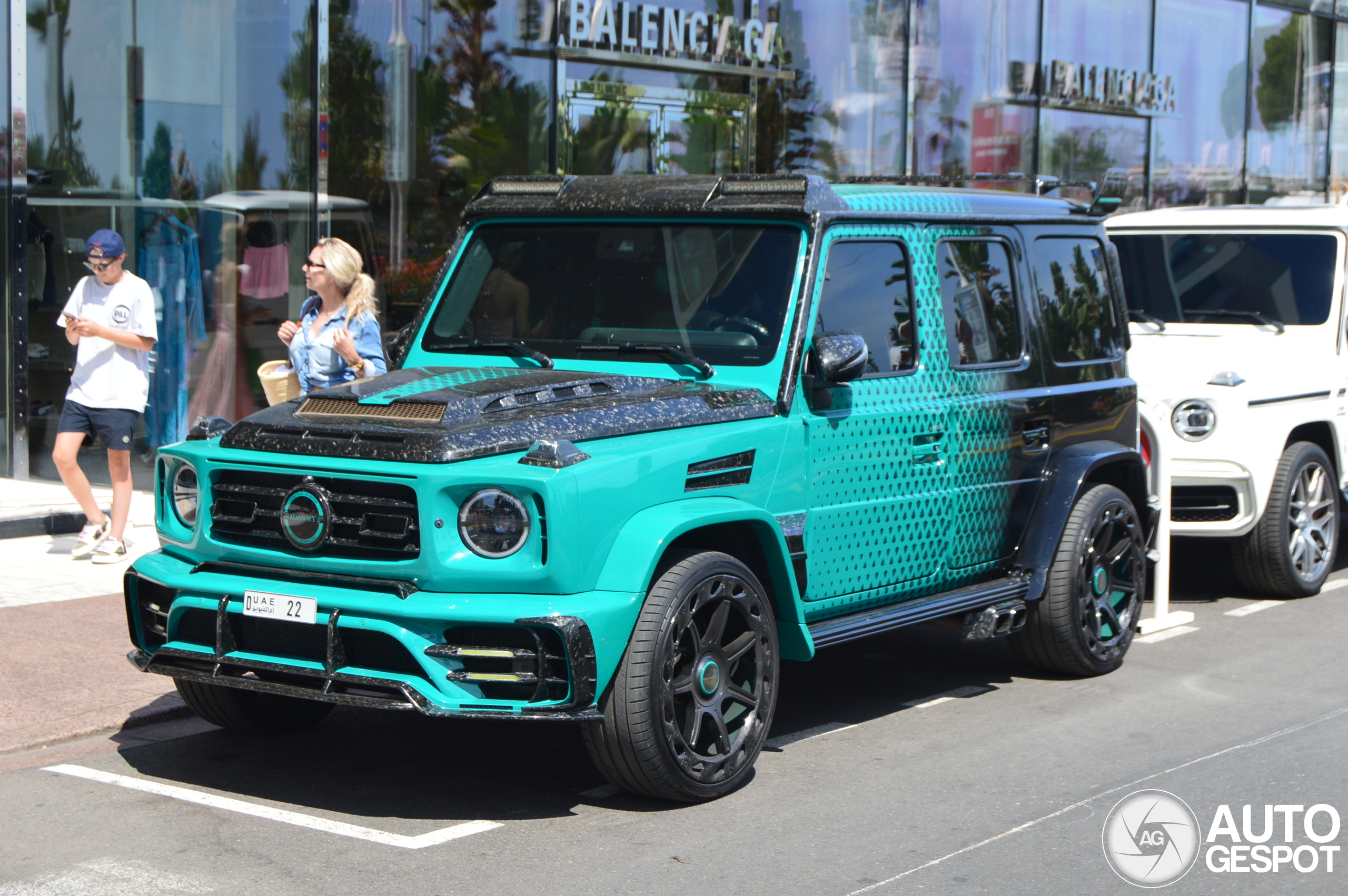 Mercedes-AMG G 63 W463 2018 Mansory P850 Algorithmic Fade - 17 January ...
