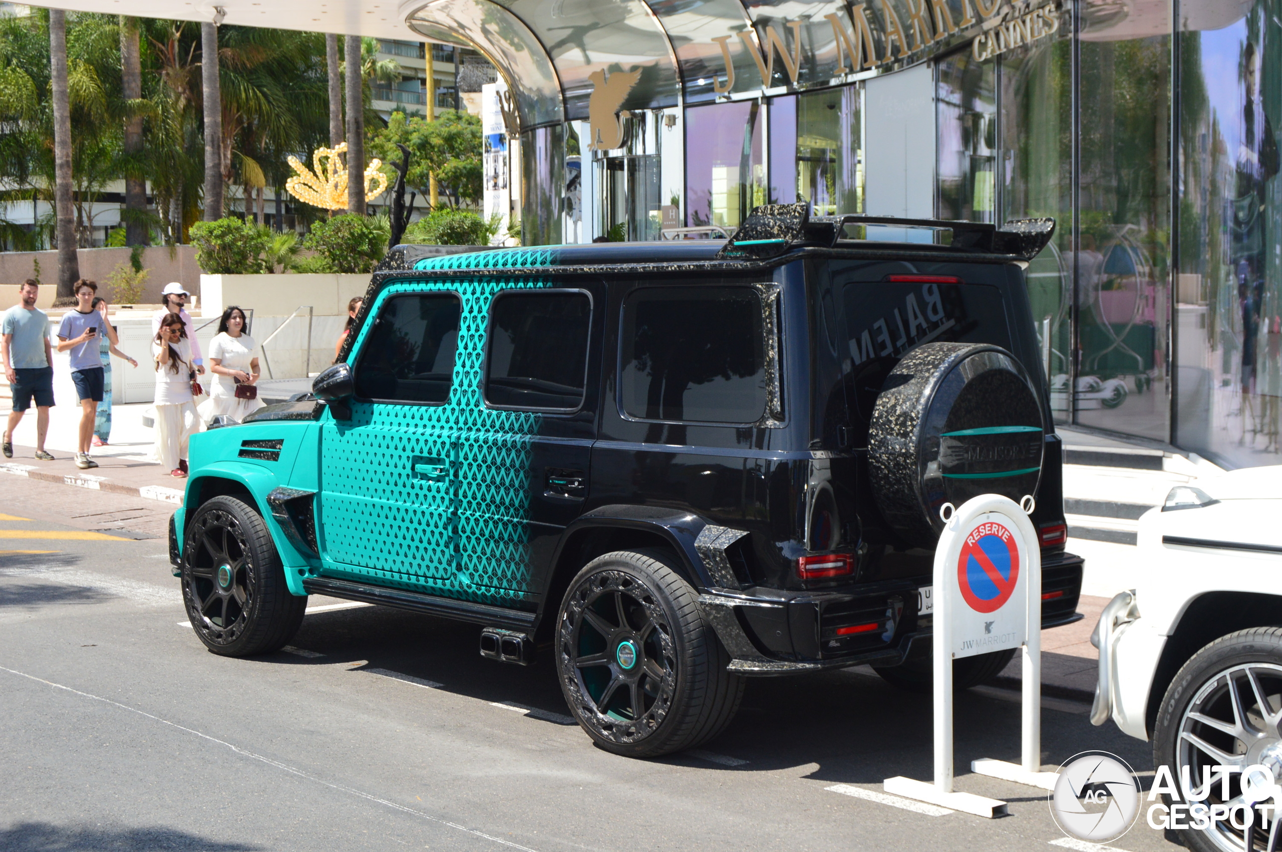 Mercedes-AMG G 63 W463 2018 Mansory P850 Algorithmic Fade - 17 January ...