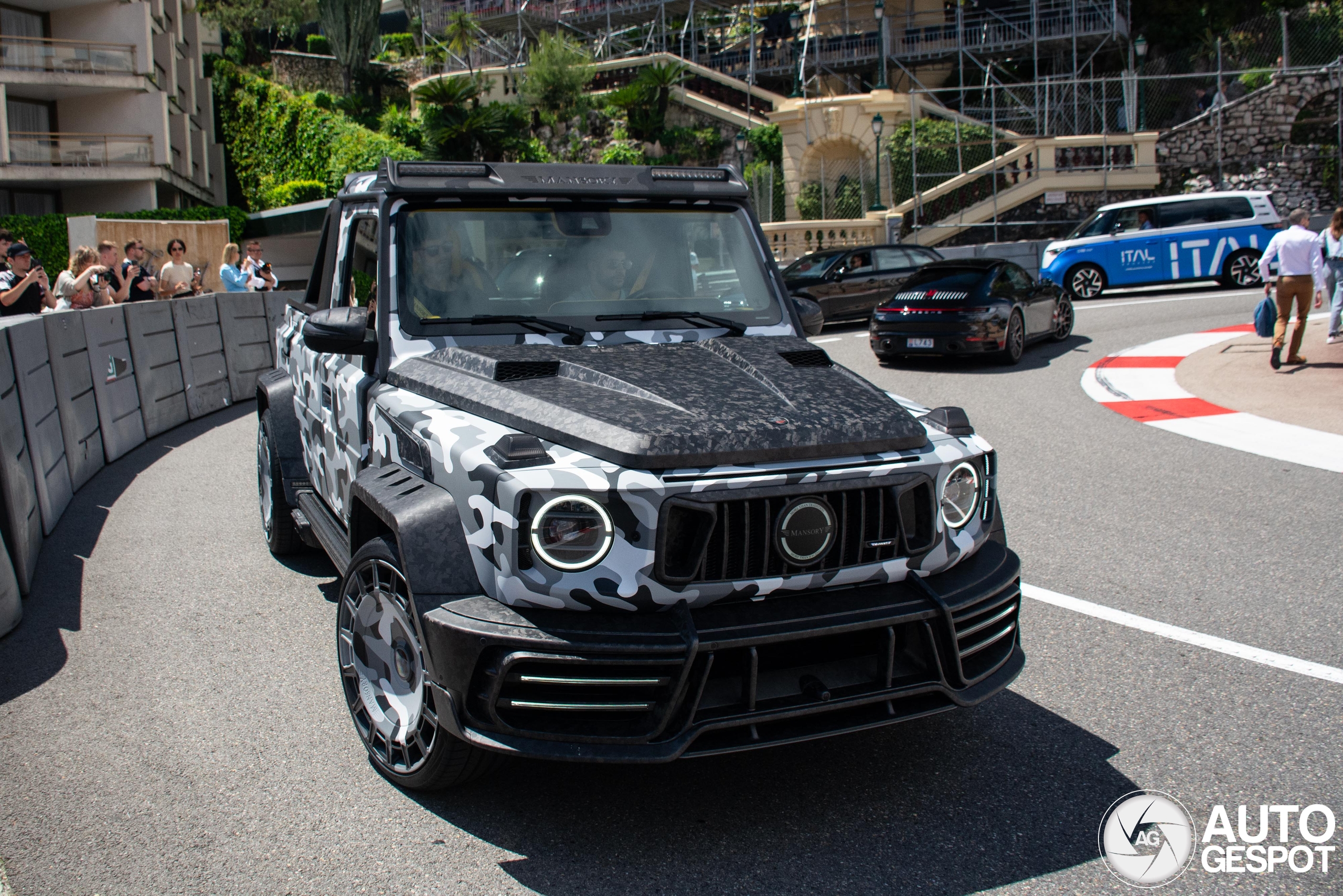 Mercedes-AMG G 63 W463 2018 Mansory Gronos Pickup EVO S P1000 Final ...
