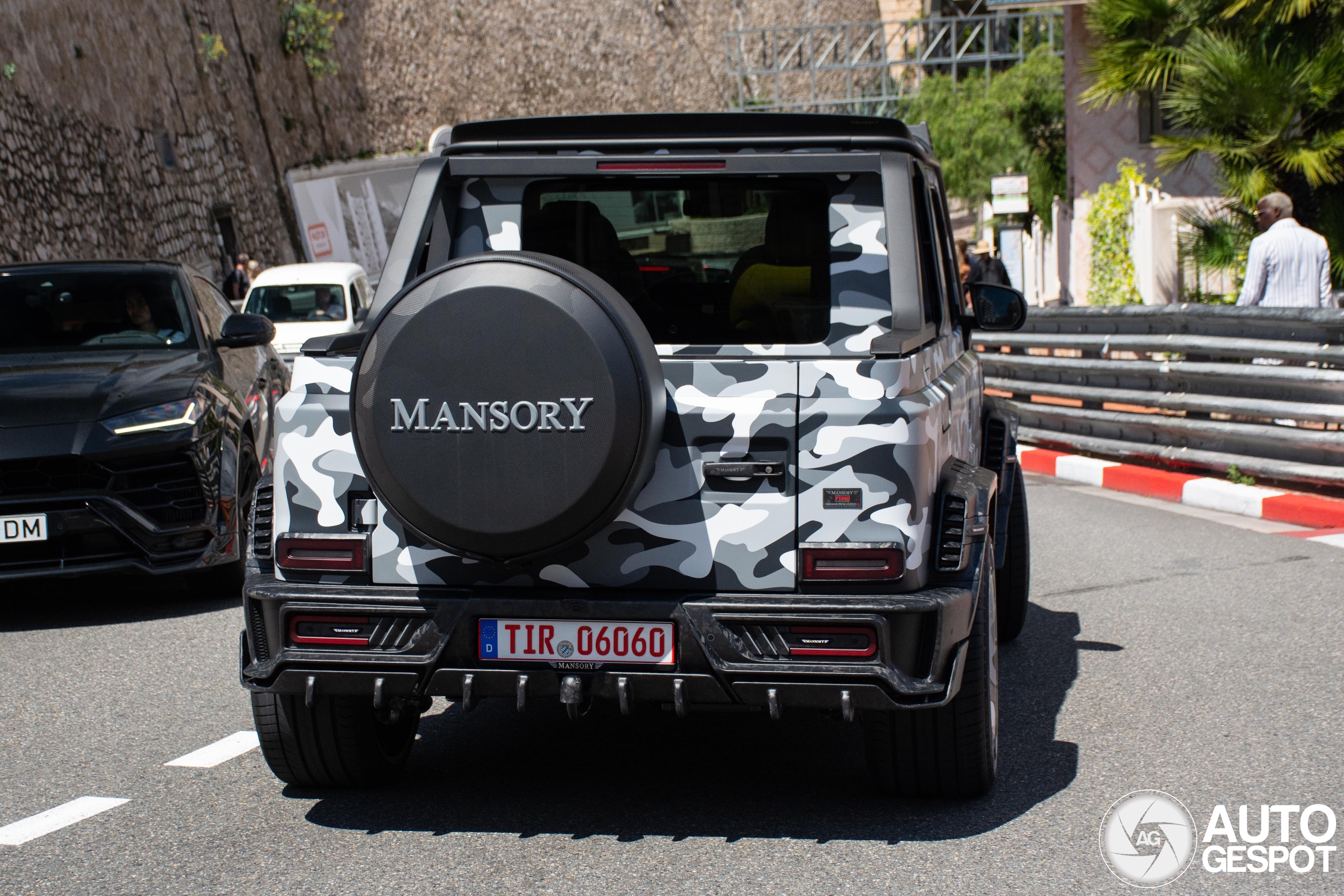 Mercedes-AMG G 63 W463 2018 Mansory Gronos Pickup EVO S P1000 Final ...